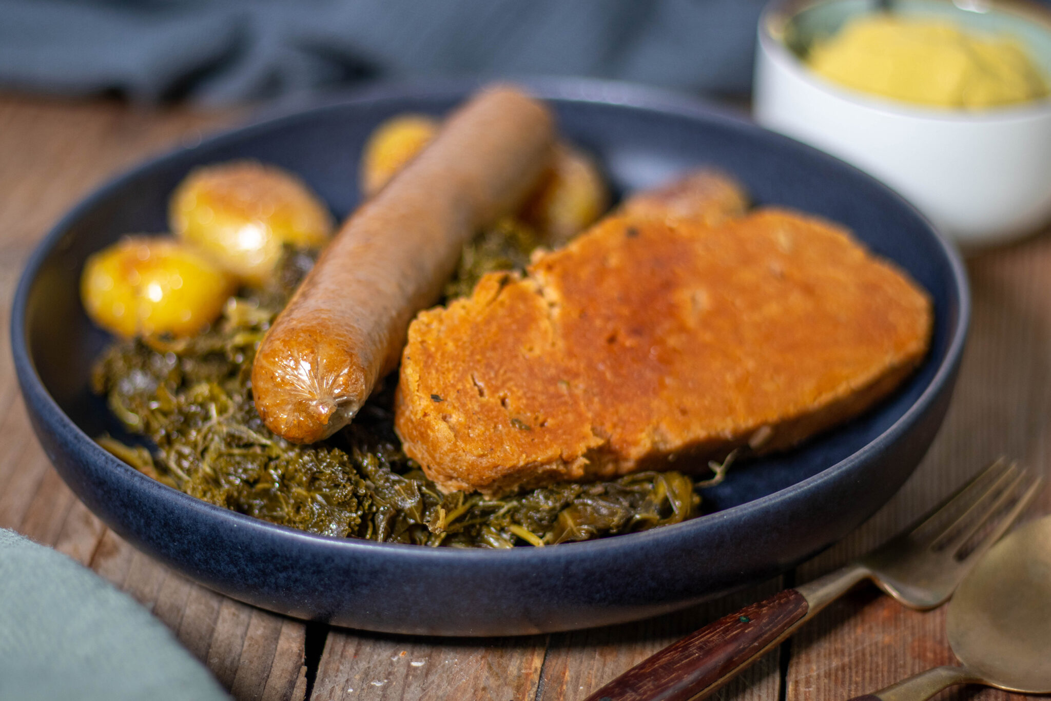 Vegane Pinkel, rauchig-deftige Bremer Pinkel selbstgemacht - Daily Vegan